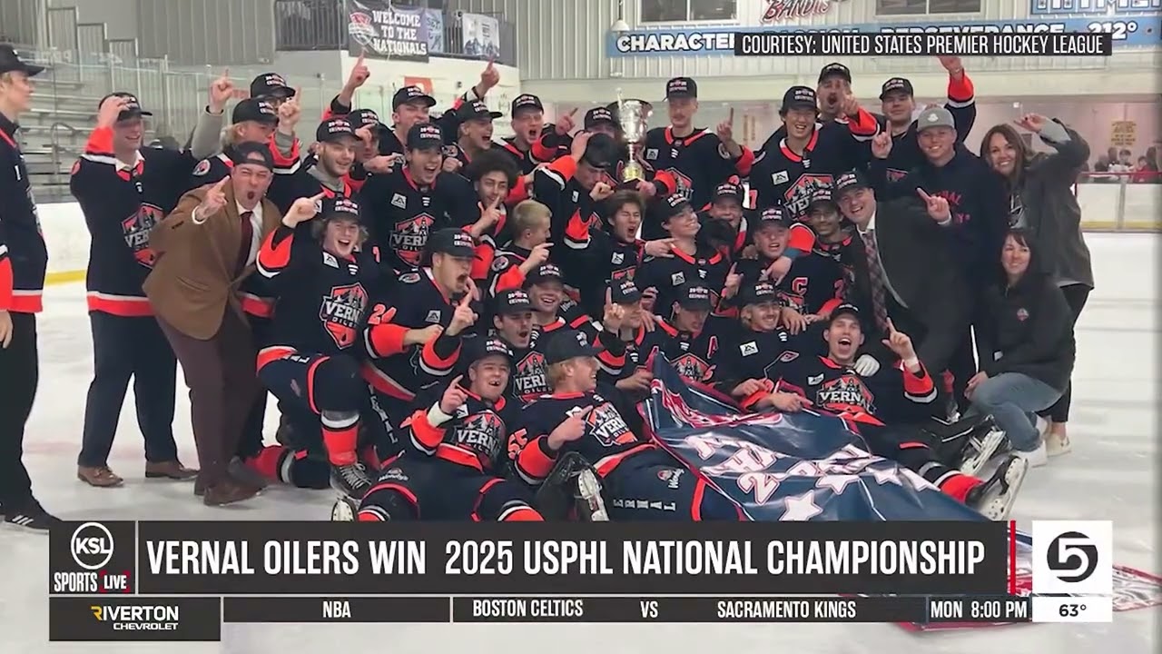 Video: Vernal Oilers Win 2025 USPHL National Championship - KSL Sports
