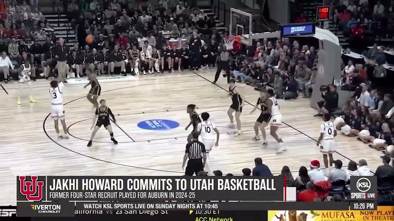 Video: Auburn Forward Jakhi Howard Commits To Utah Basketball - KSL Sports