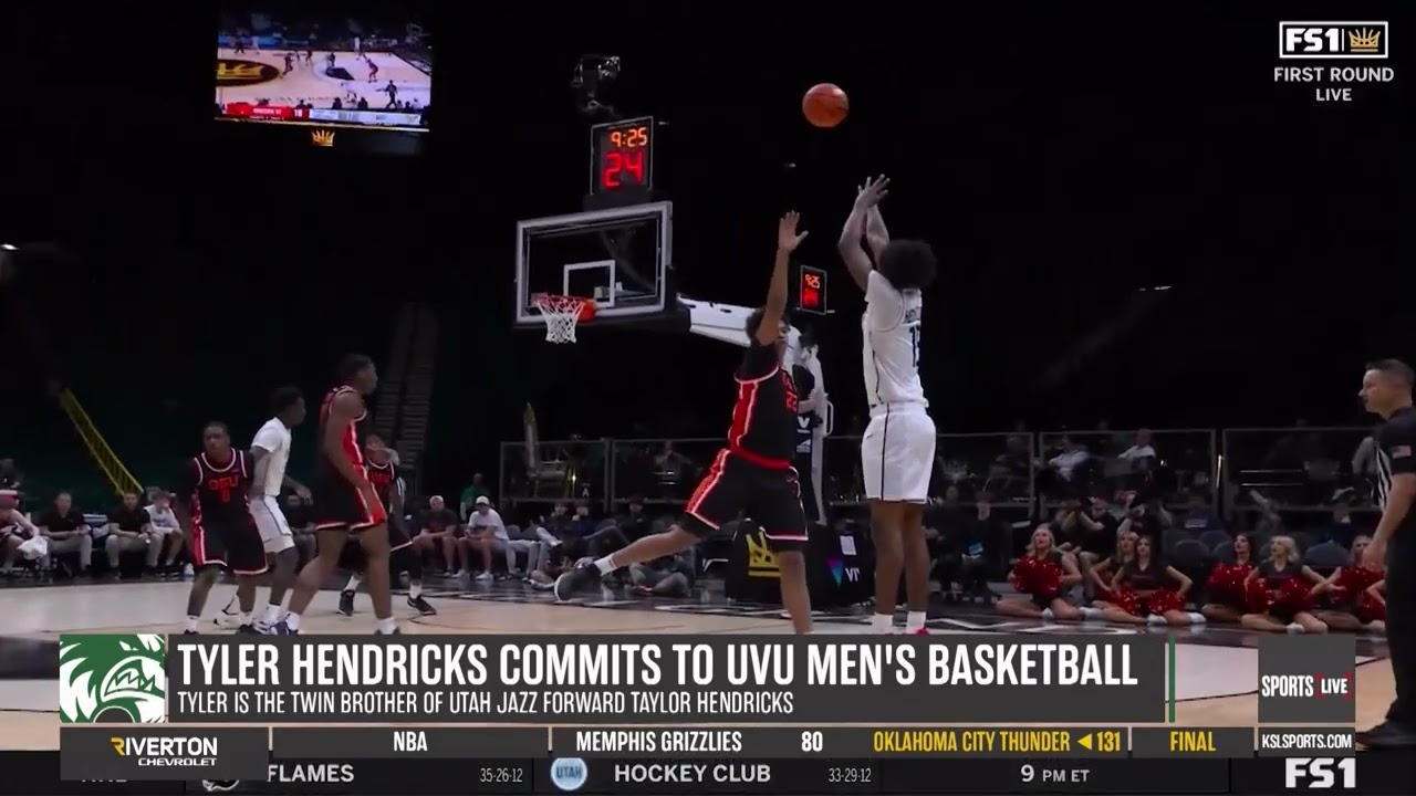 Video: Utah Jazz Forward Taylor Hendricks' Twin Brother Tyler ...